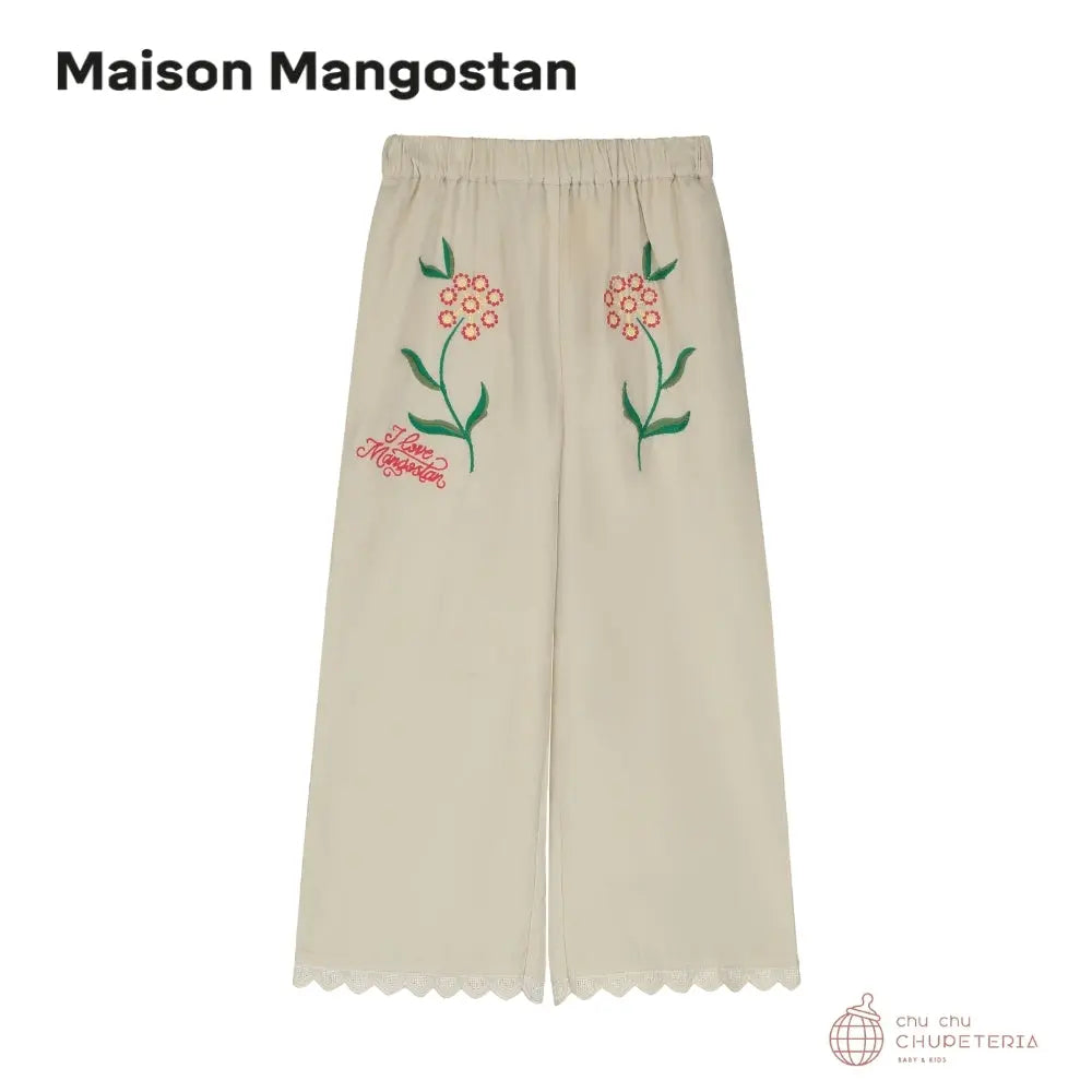 [Maison Mangostan] MIMOSAS PANTS ANGORA – chu chu CHUPETERIA