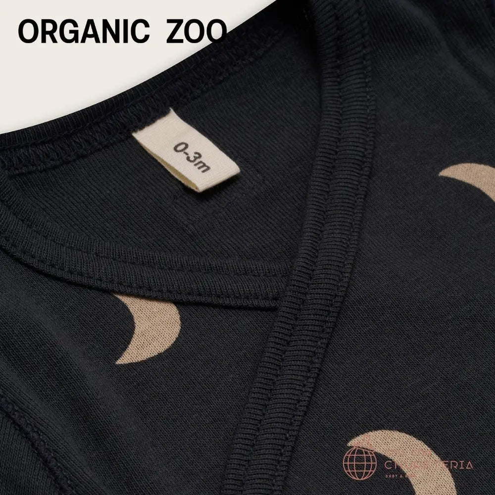 ｟送料無料｠【organic zoo】Charcoal Midnight Wrap Bodysuit – chu chu CHUPETERIA