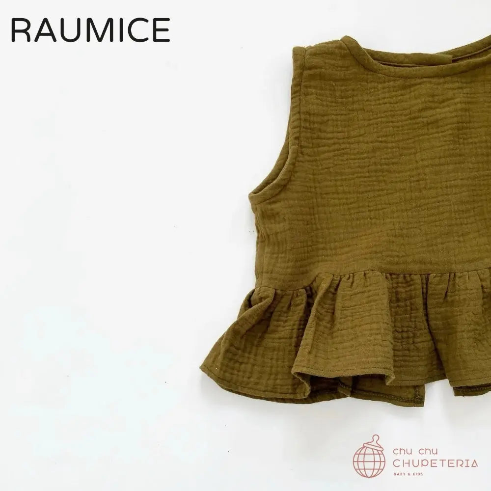 【RAUMICE】Blouse GIGI - Vert Olive - – chu chu CHUPETERIA