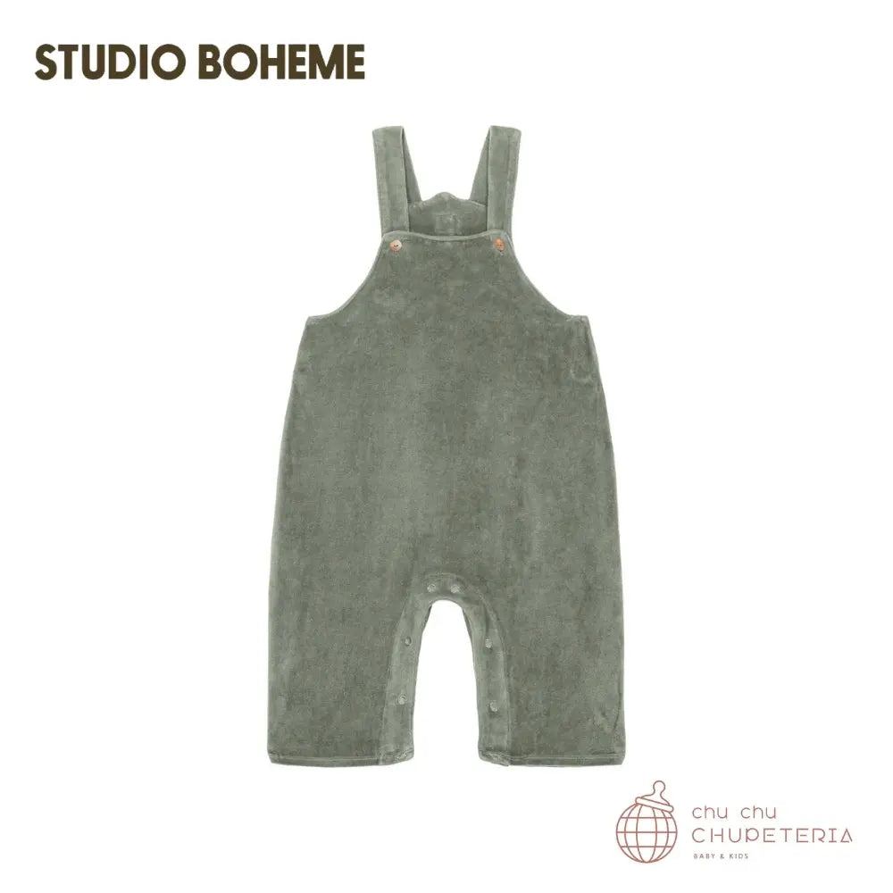 【STUDIO BOHEME】OVERALL HOMER - GREEN GREY - – chu chu CHUPETERIA