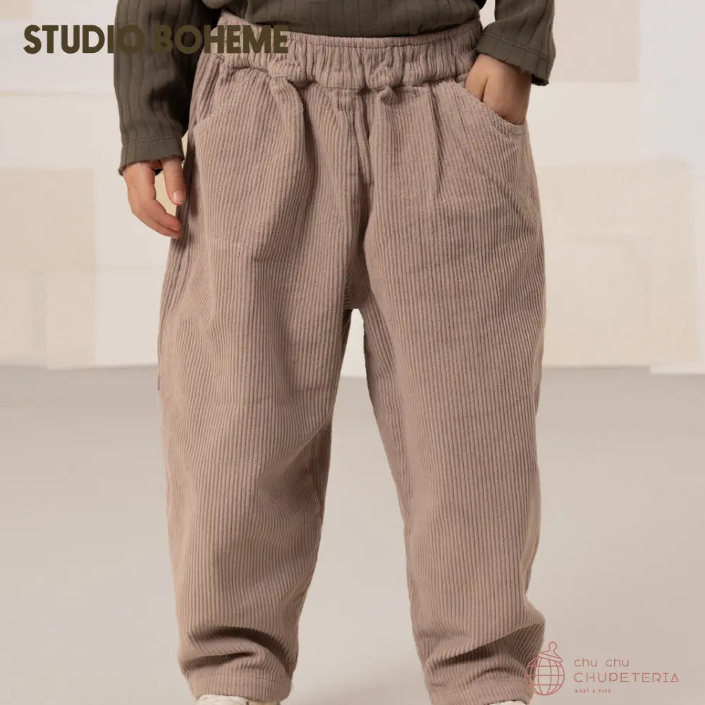 【STUDIO BOHEME】CARROT PANTS LIGHT MAUVE (25AW) – chu chu CHUPETERIA